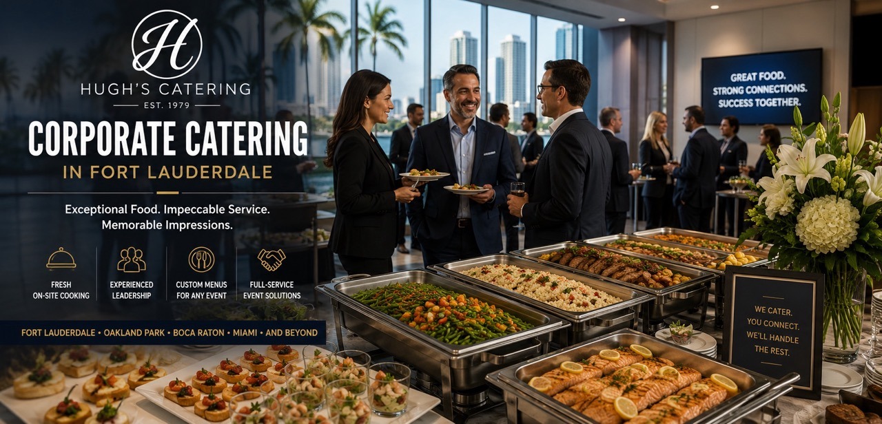 Premium Corporate Catering Services in Fort Lauderdale
